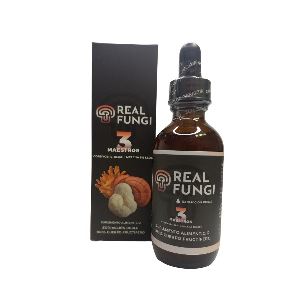 Extracto líquido 3 Maestros 50ml – Real Fungi MX