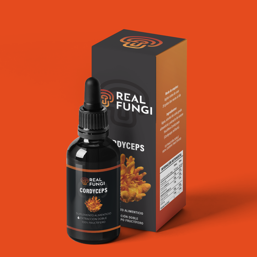 Extracto Líquido Cordyceps 50ml – Real Fungi MX
