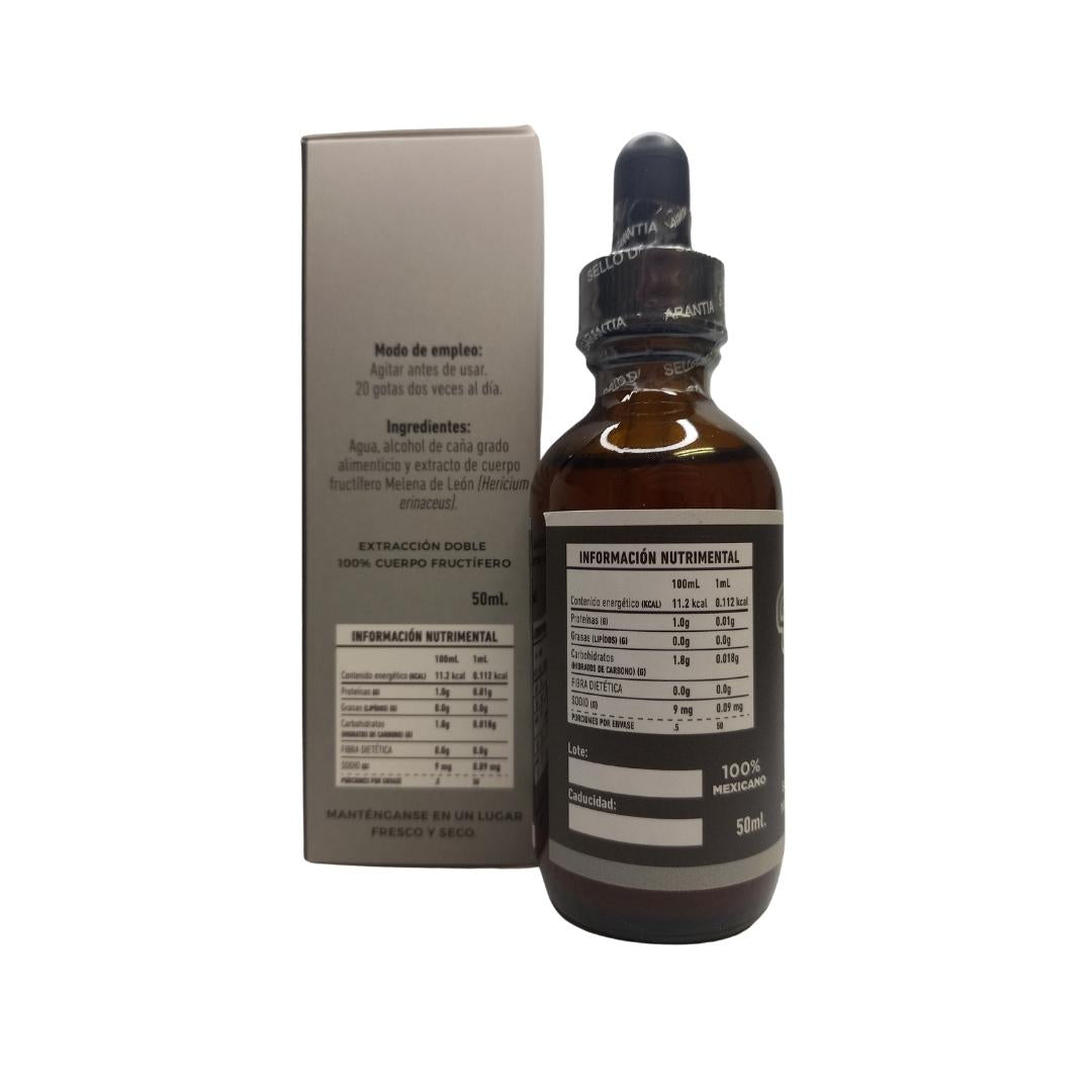Extracto Líquido Melena de León 50 ML – Real Fungi MX