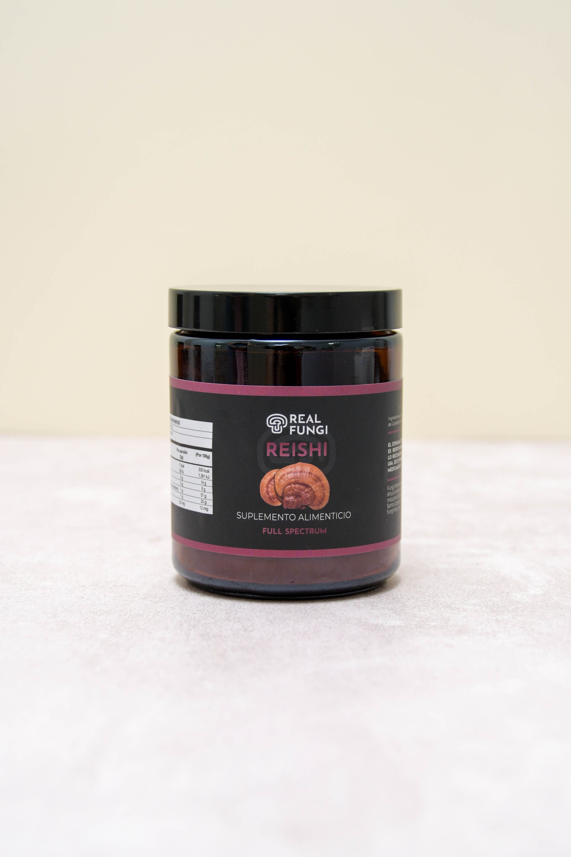Reishi, extracto en polvo 100gr – Real Fungi MX