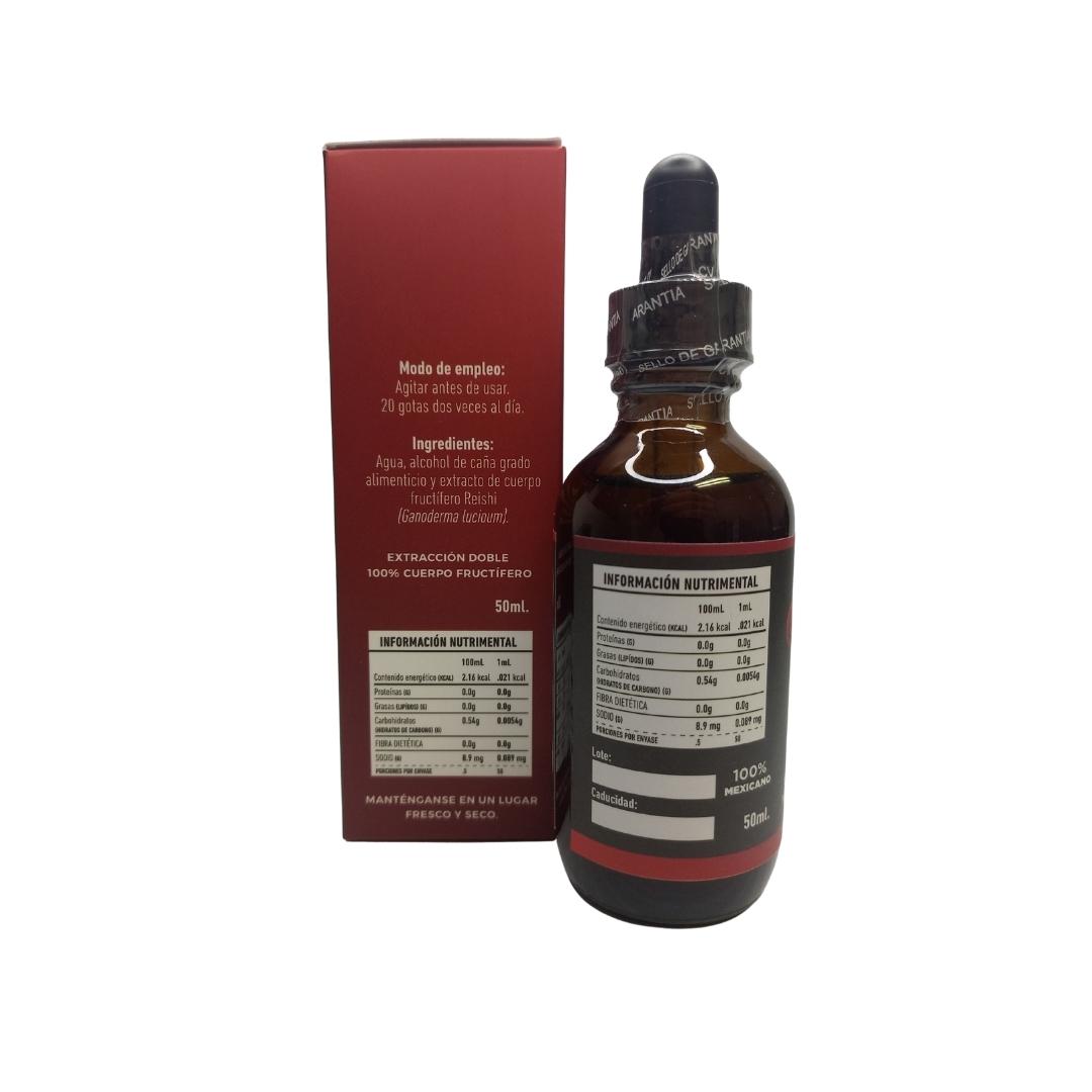 Extracto Líquido Reishi 50 ML – Real Fungi MX